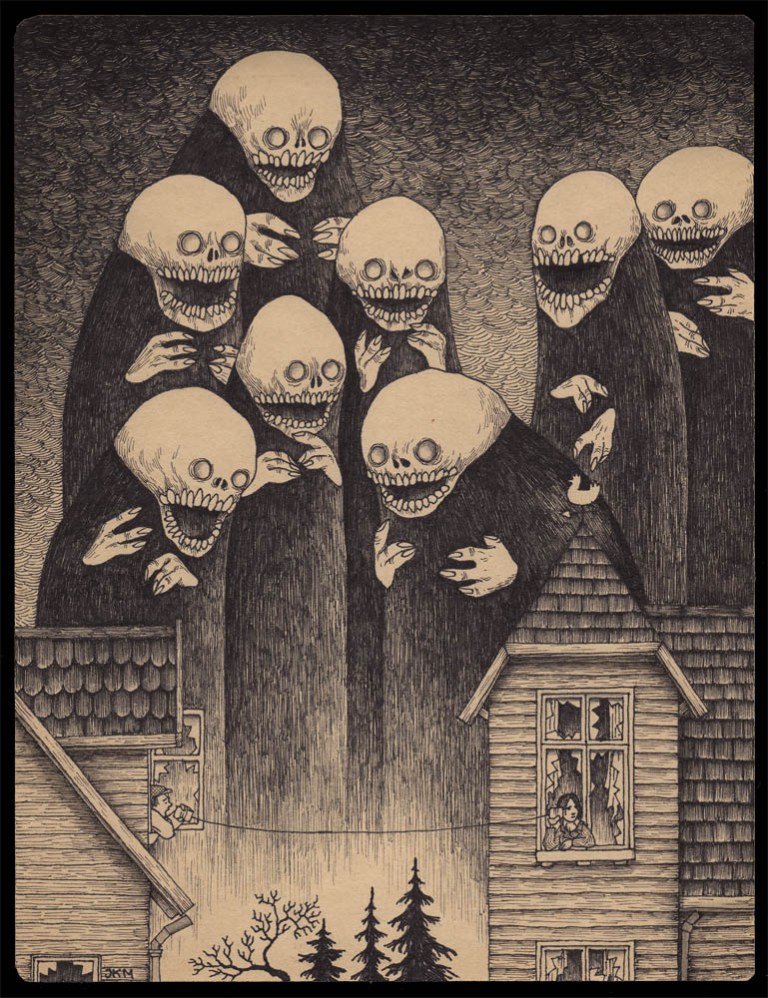 What if Edward Gorey illustrated Lovecraft? – The Lovecraft eZine