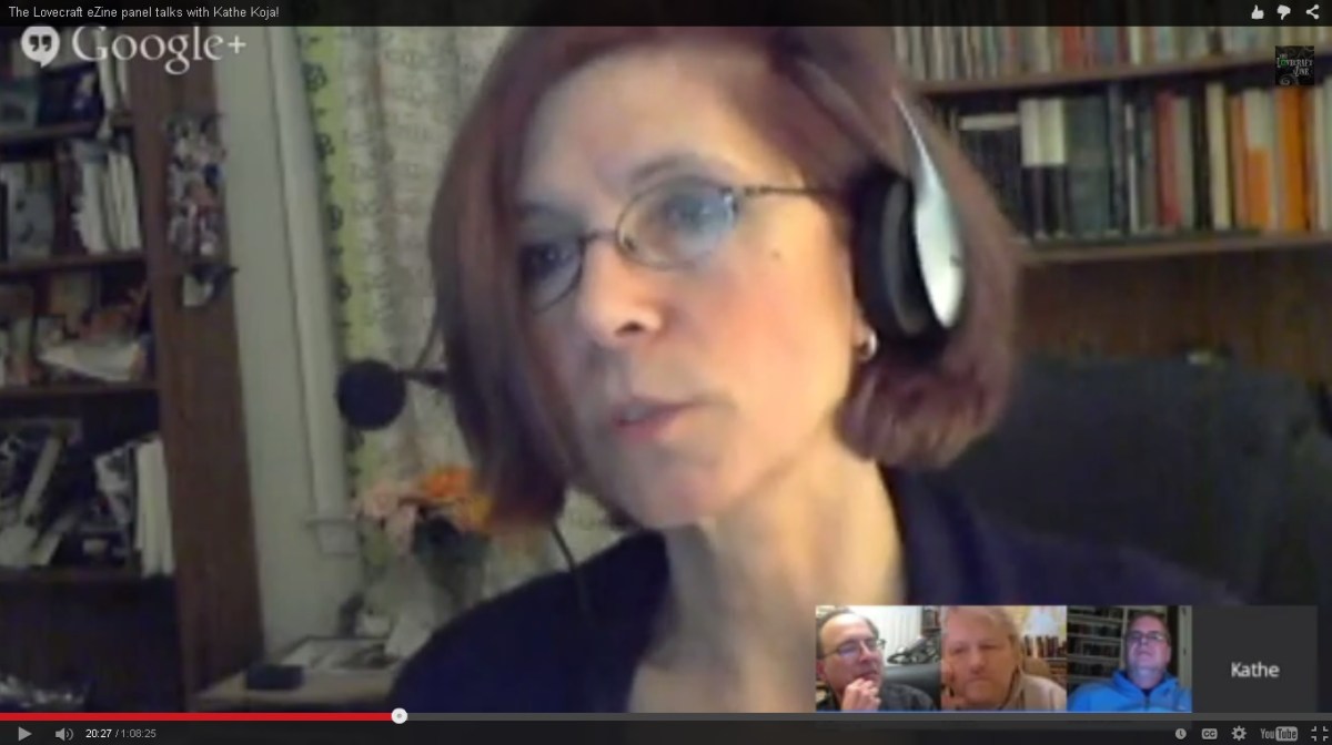Video interview with writer Kathe Koja – The Lovecraft eZine