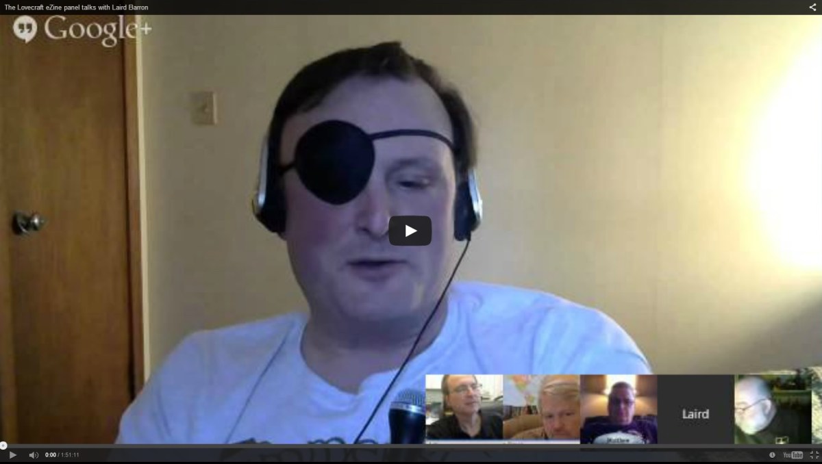 Did you miss the Laird Barron interview? Watch it here! – The Lovecraft ...